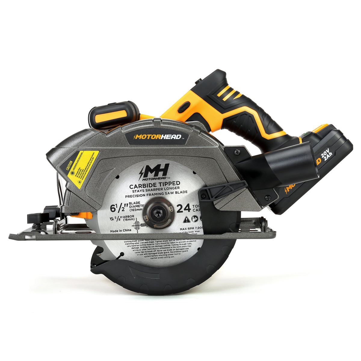 20V ULTRA Li-Ion Cordless 6-1/2 in Circular Saw – MOTORHEAD & STEELHEAD ...